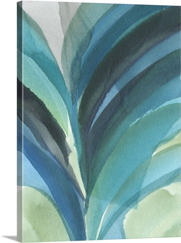 Big Blue Leaf II | Great Big Canvas