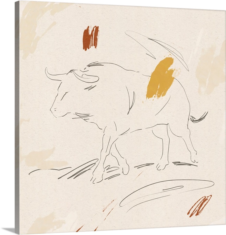 Big Bull II Wall Art, Canvas Prints, Framed Prints, Wall Peels | Great ...