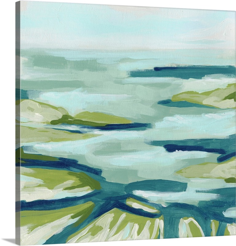 Blue Delta I | Great Big Canvas