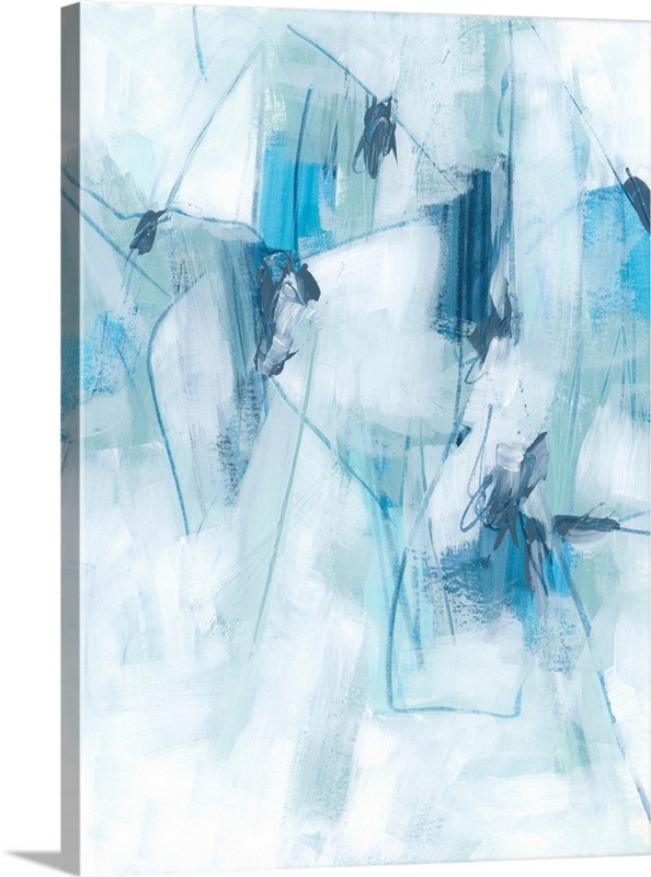 Blue Fracture I | Great Big Canvas
