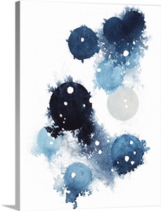 Blue Galaxy I Wall Art, Canvas Prints, Framed Prints, Wall Peels ...