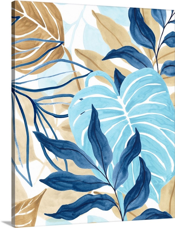 Blue Jungle I | Great Big Canvas