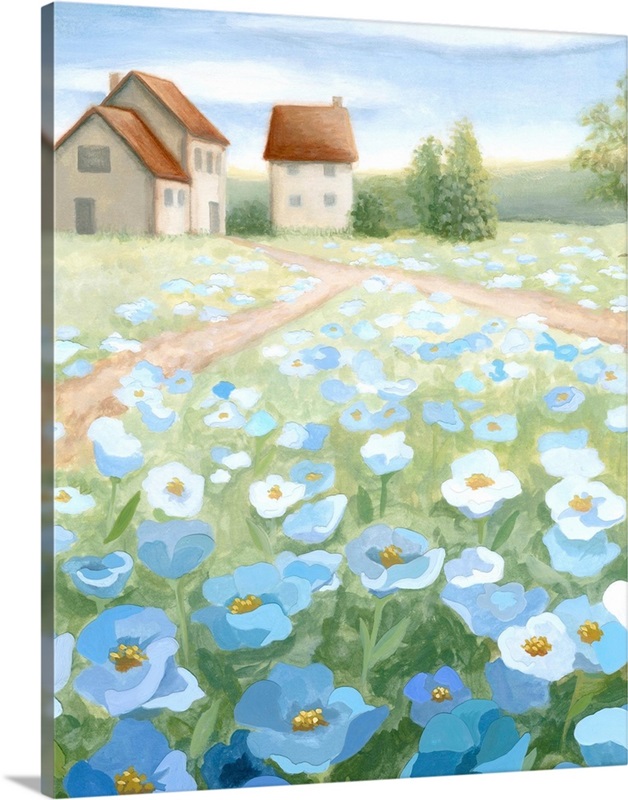 Blue Meadow | Great Big Canvas