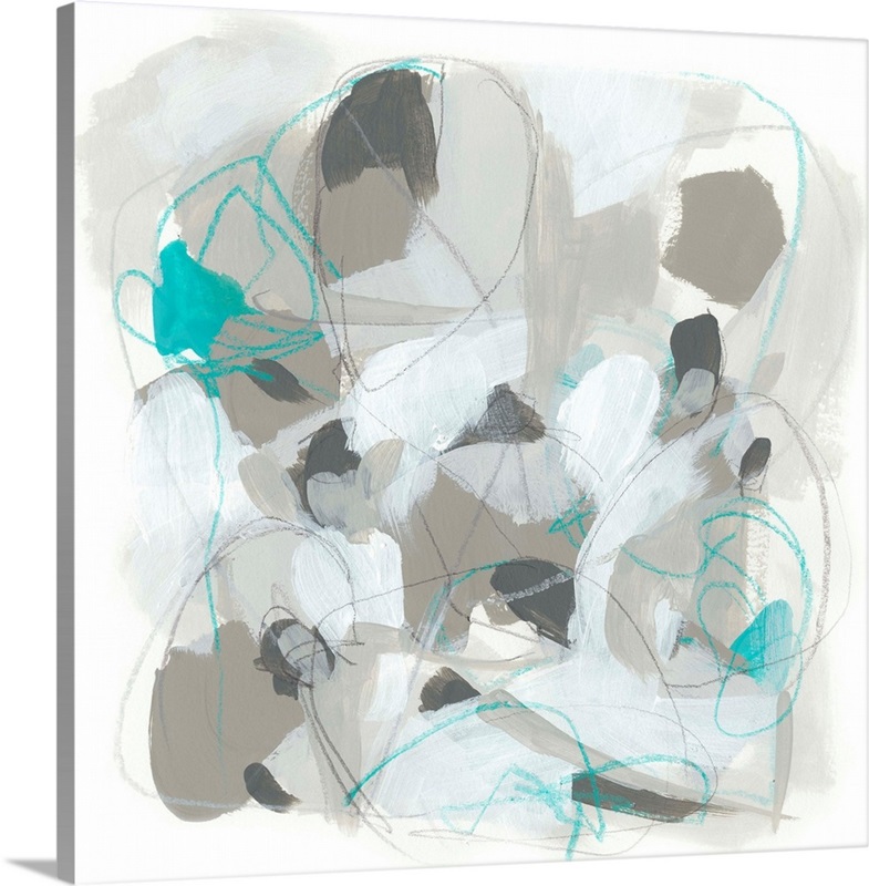 Blue Scramble III | Great Big Canvas