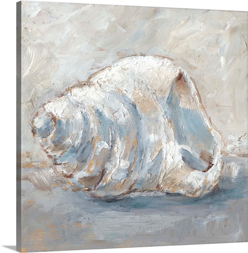 Blue Shell Study IV | Great Big Canvas