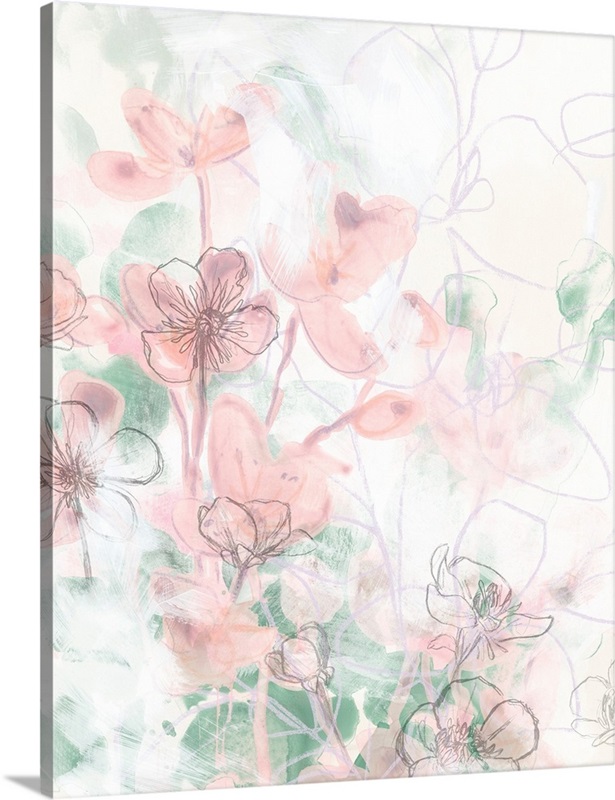 Blushing Meadow II | Great Big Canvas