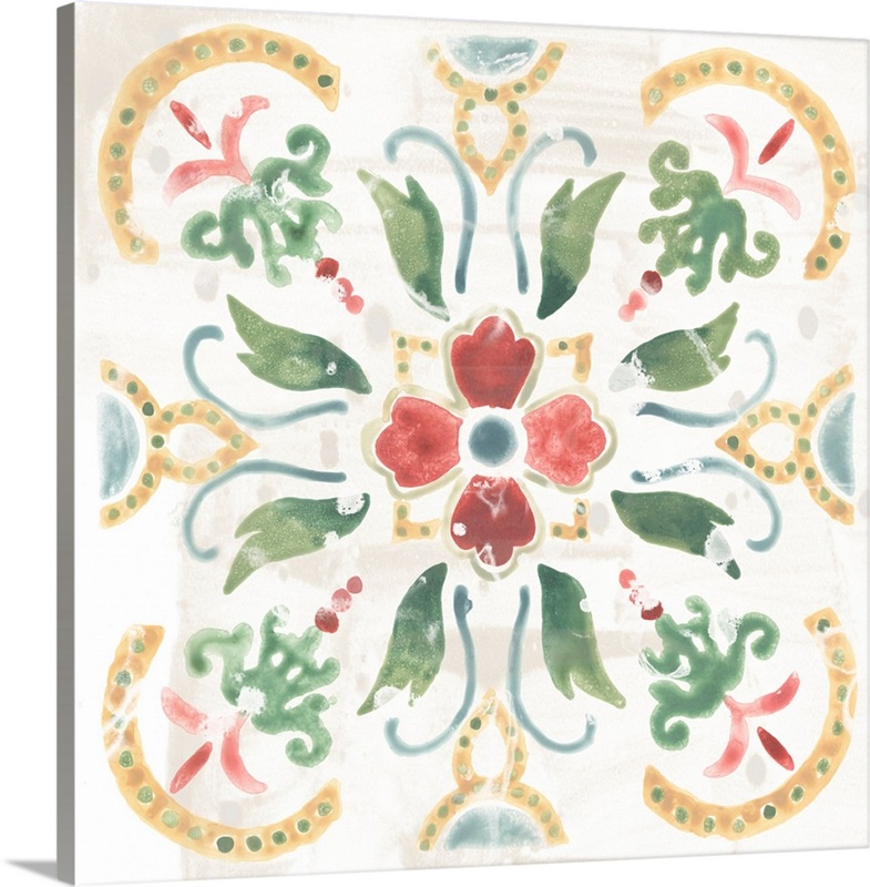 Boho Tile III Wall Art, Canvas Prints, Framed Prints, Wall Peels ...