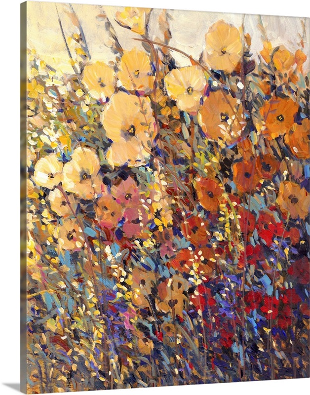 Bright and Bold Flowers II | Great Big Canvas