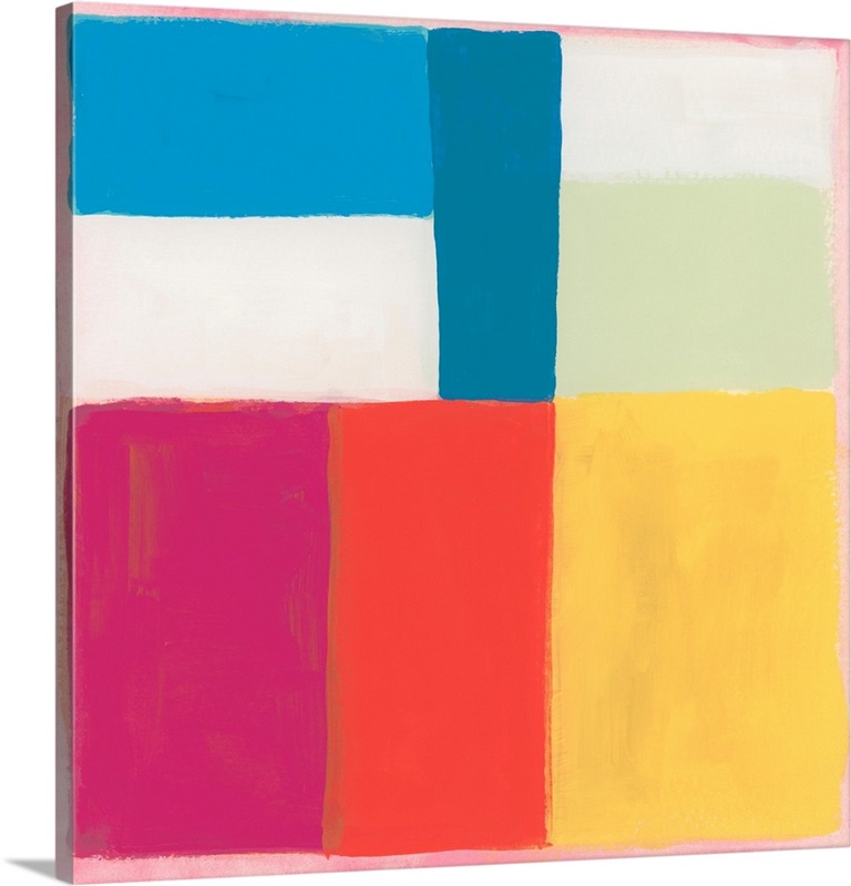 Bright Blocks II | Great Big Canvas