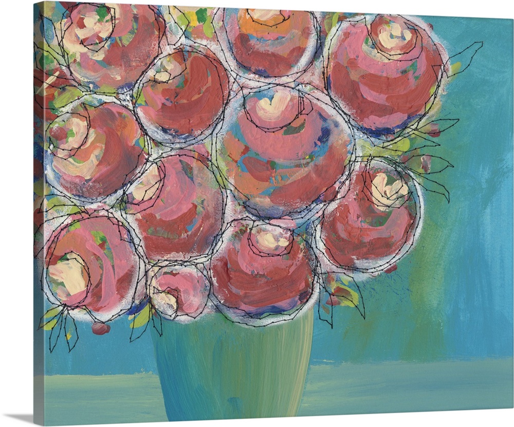 Candy Flowers II Wall Art, Canvas Prints, Framed Prints, Wall Peels ...