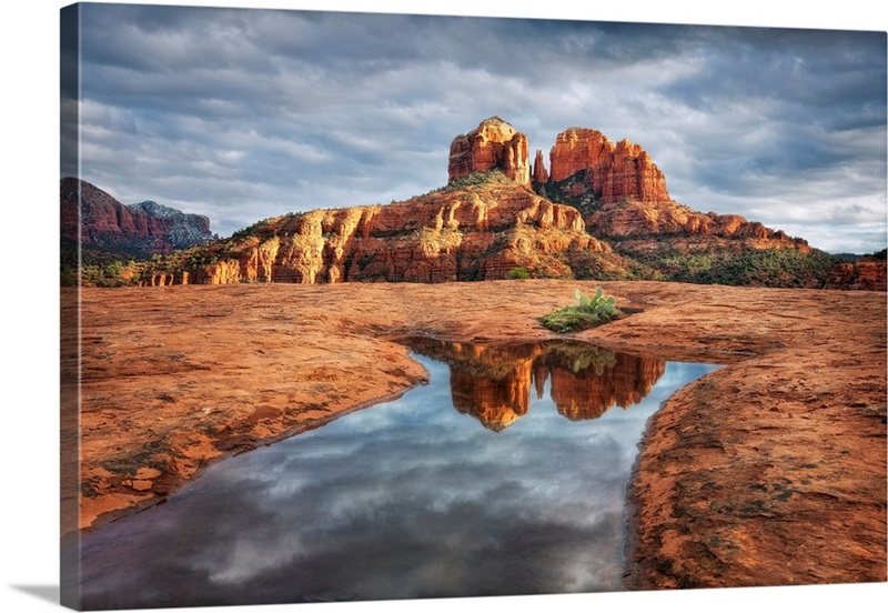 Cathedral Rock Reflection | Great Big Canvas