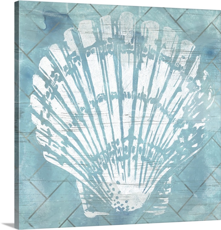 Cerulean Shell I | Great Big Canvas