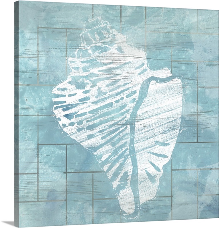 Cerulean Shell III | Great Big Canvas