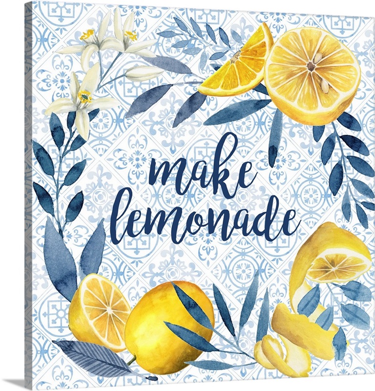 Citrus Sayings I | Great Big Canvas