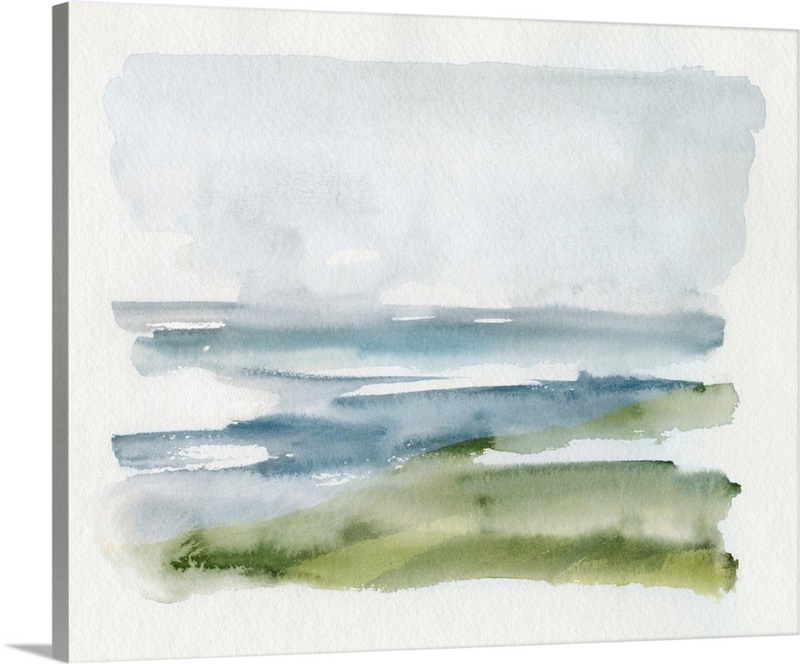 Coastline Splash I | Great Big Canvas