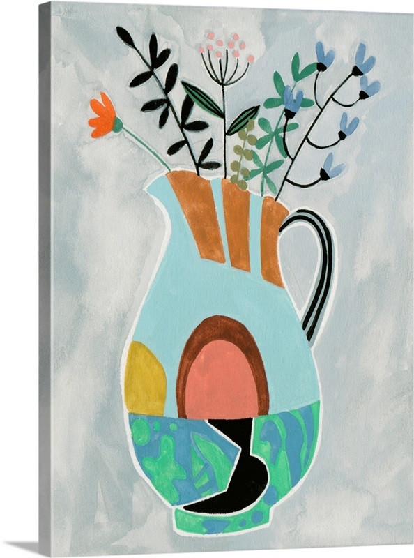 Collage Vase III | Great Big Canvas