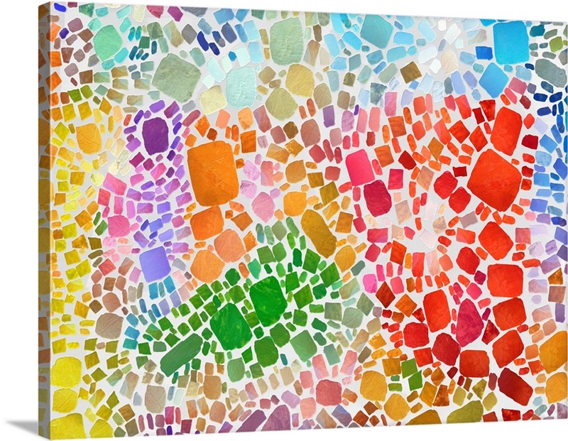 Colorful Bedrock III | Great Big Canvas