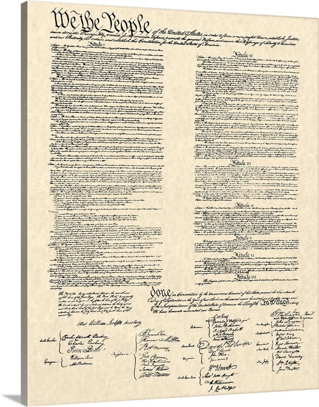 Constitution Document | Great Big Canvas