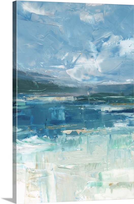 Cool Blue Horizon III | Great Big Canvas