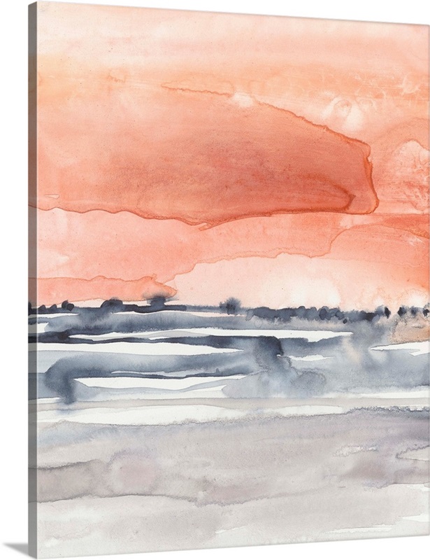 Coral Sky II | Great Big Canvas