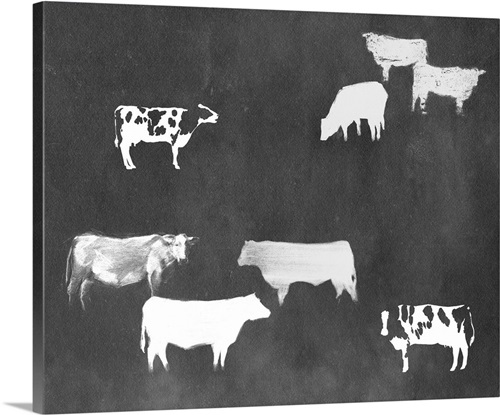 Cow Collection II Wall Art, Canvas Prints, Framed Prints, Wall Peels ...