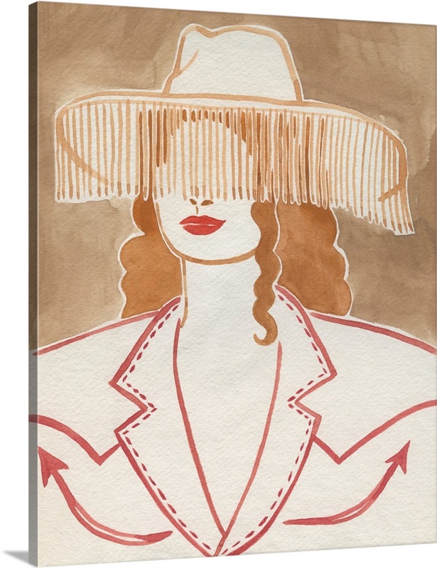 Cowgirl Glitter I | Great Big Canvas