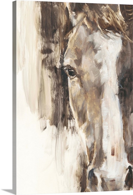 Cropped Equine Study I | Great Big Canvas