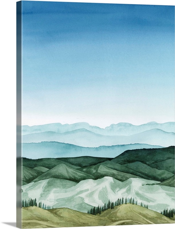 Crystal Landscape I | Great Big Canvas