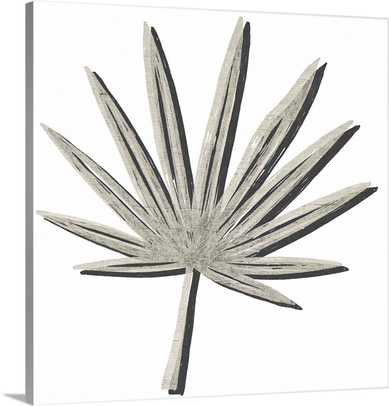 Cut Paper Palms IV | Great Big Canvas