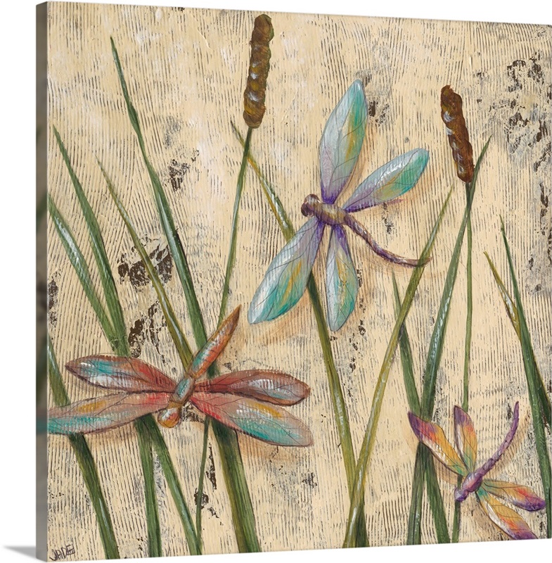 Dancing Dragonflies I | Great Big Canvas