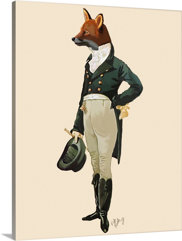 Dandy Fox Full | Great Big Canvas