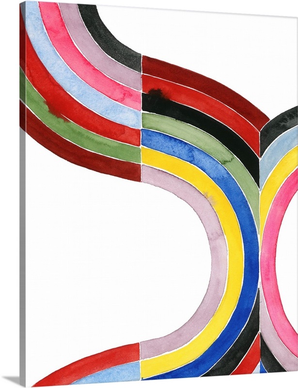 Deconstructed Rainbow I | Great Big Canvas