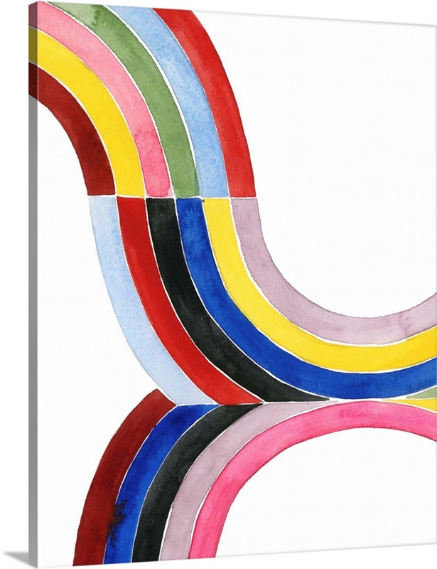 Deconstructed Rainbow III | Great Big Canvas