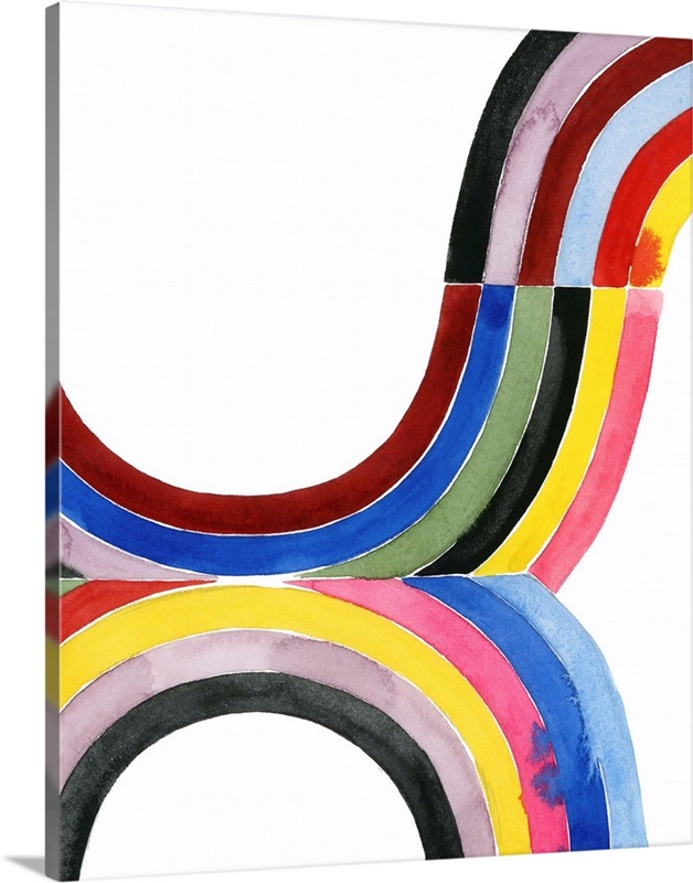 Deconstructed Rainbow IV | Great Big Canvas