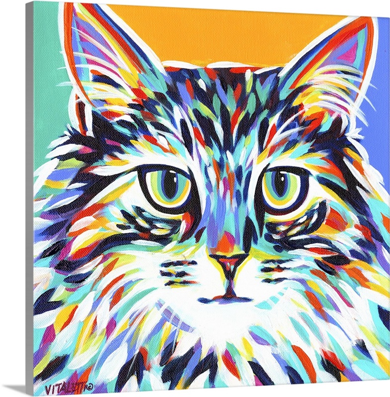 Dramatic Cats I | Great Big Canvas