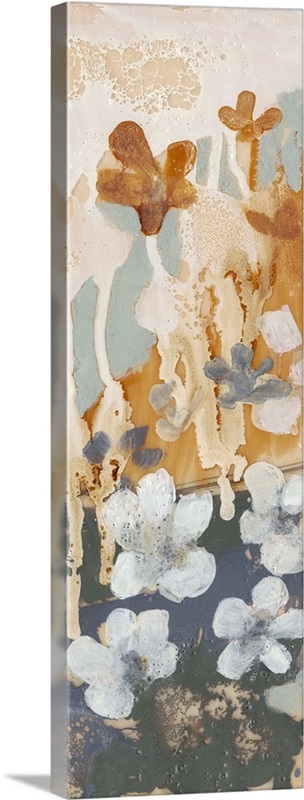 Drippy Flower Abstract II | Great Big Canvas