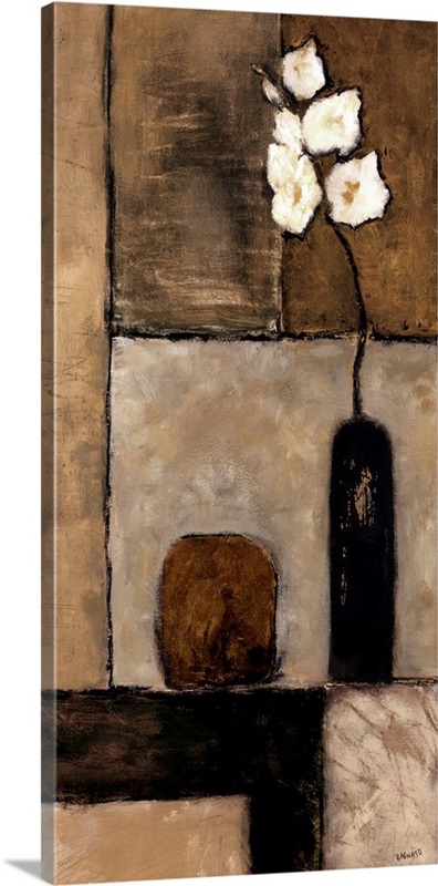 Earthy Orchid Panel I | Great Big Canvas