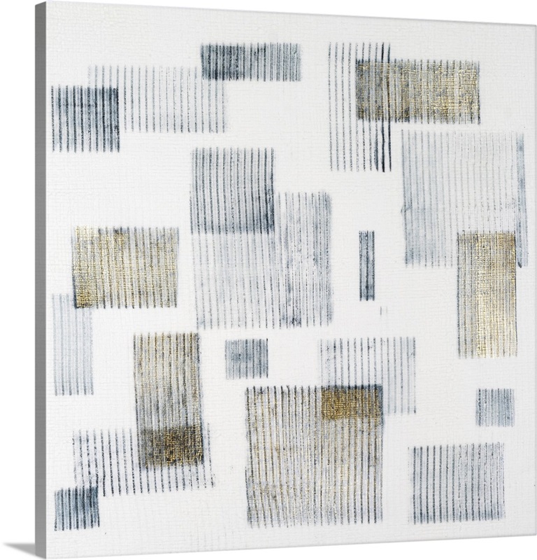 Embellished Shadow Squares I | Great Big Canvas