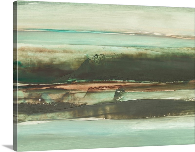 Emerald And Rust I | Great Big Canvas