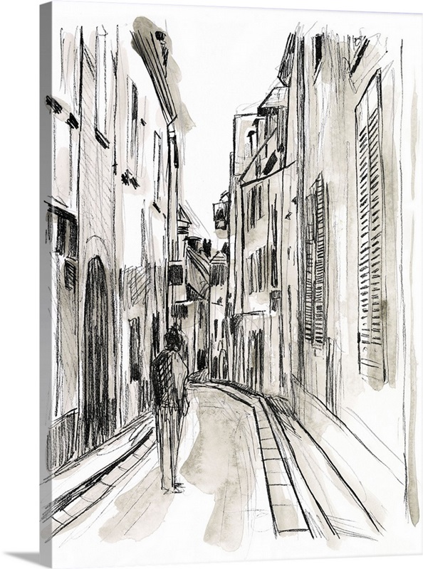 Europe Street Sketches IV | Great Big Canvas