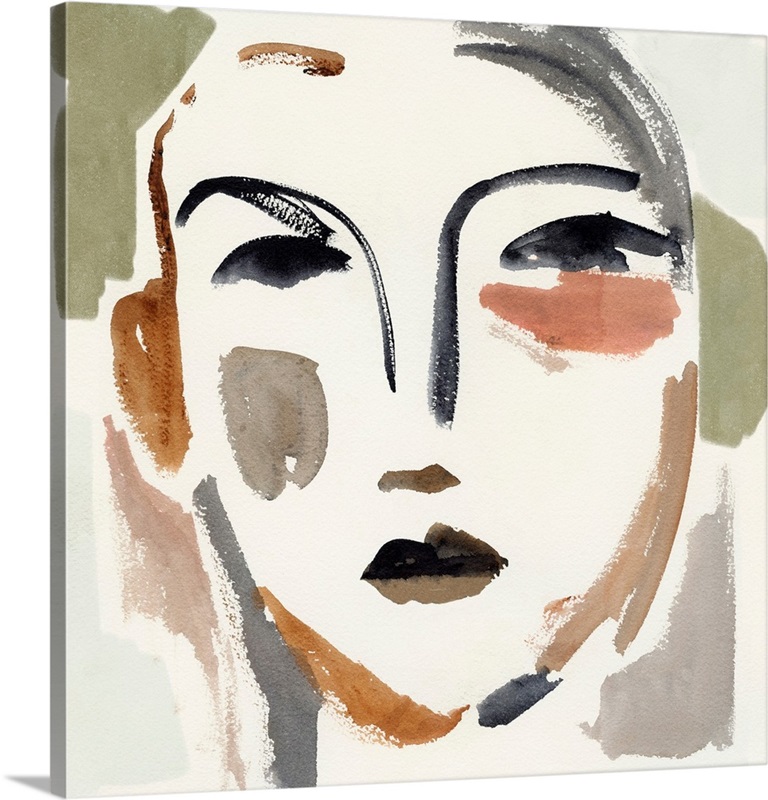 Face Fragments II | Great Big Canvas