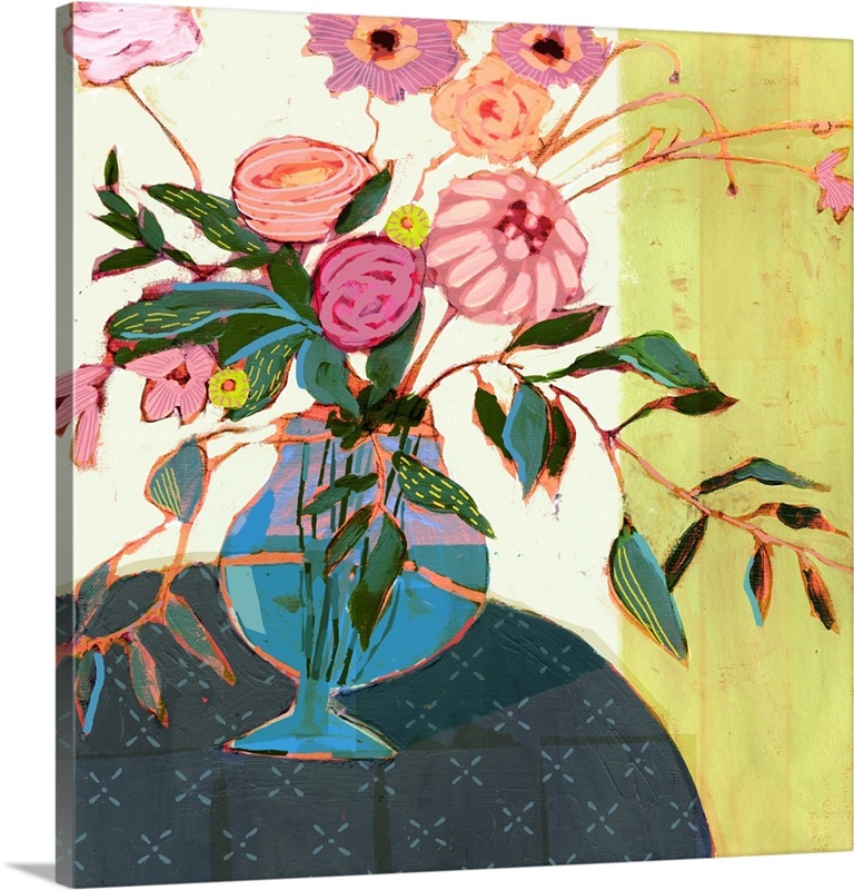 Fanciful Flowers I | Great Big Canvas