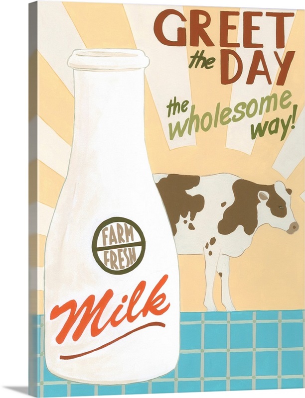 Farm-Fresh Milk | Great Big Canvas