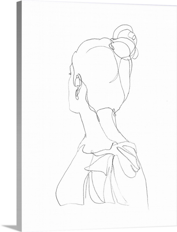 Feminine Contour I | Great Big Canvas