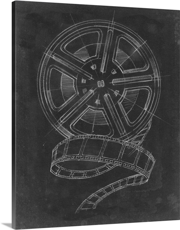 Film and Reel Blueprint II | Great Big Canvas