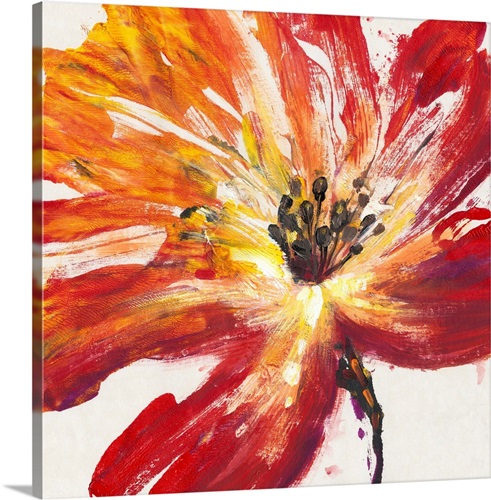 Fleur Rouge II | Great Big Canvas
