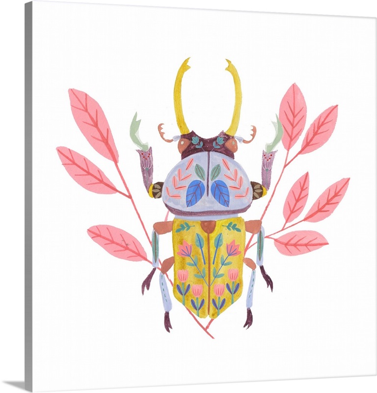 Floral Beetles II | Great Big Canvas