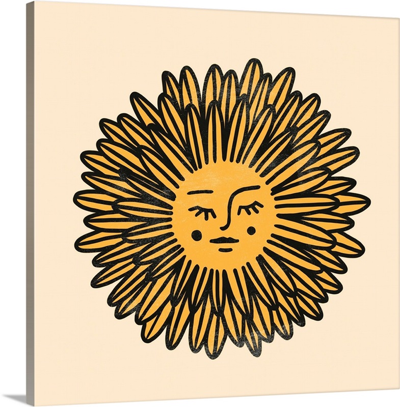 Flower Face II | Great Big Canvas