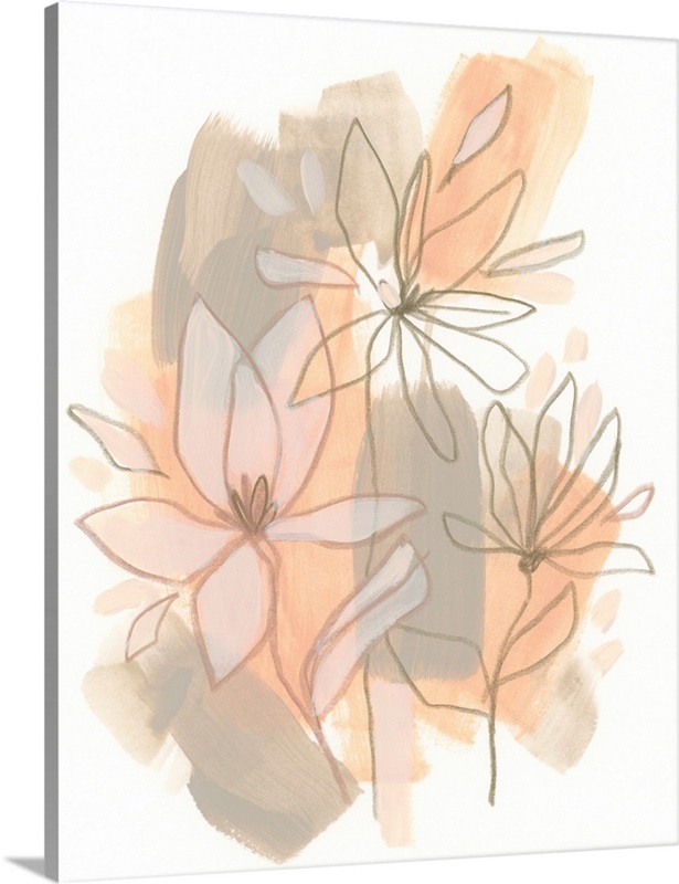 Flower Fragments I | Great Big Canvas