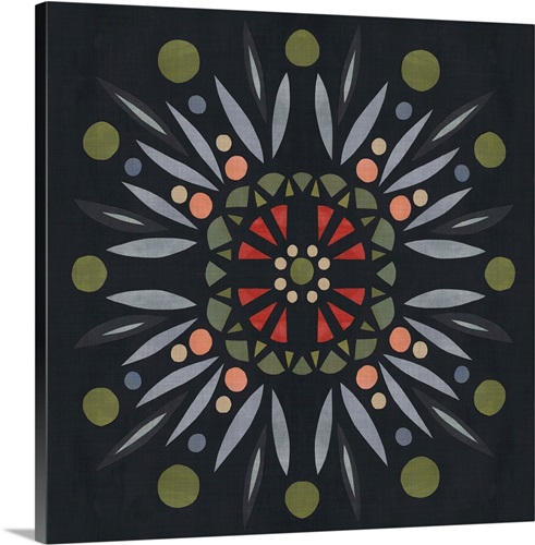 Folk Mandala II | Great Big Canvas